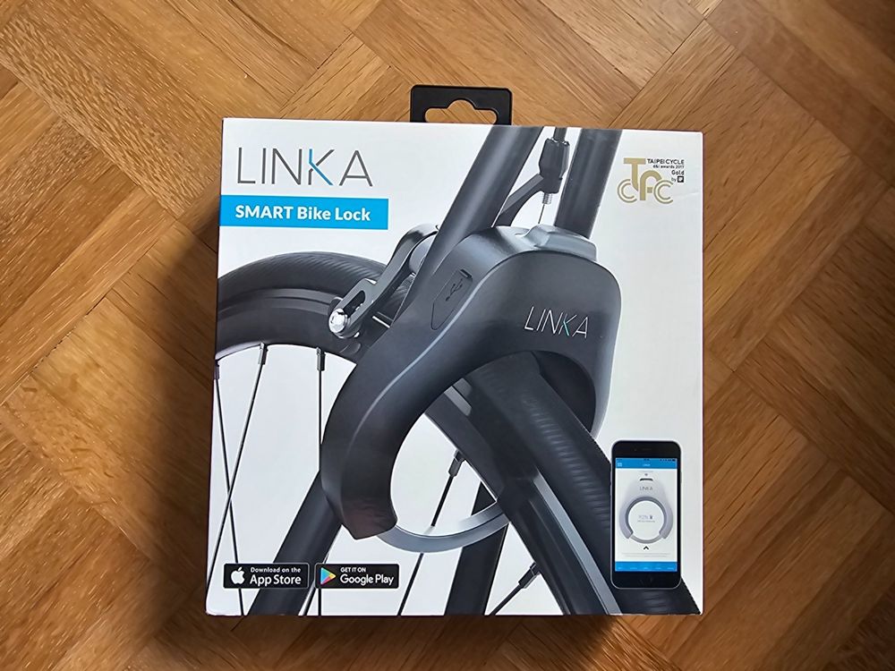LINKA Smart Bike Lock - Bluetooth Rahmenschloss | Kaufen auf Ricardo
