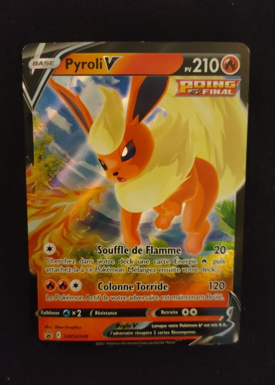 Carte Pokemon Pyroli V Evolution Céleste Promo français Fr | Kaufen auf ...