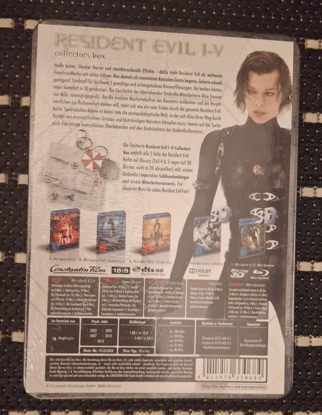 Resident Evil - Teile 1 bis 5 - Collector's Box (OVP) (Neu und ...
