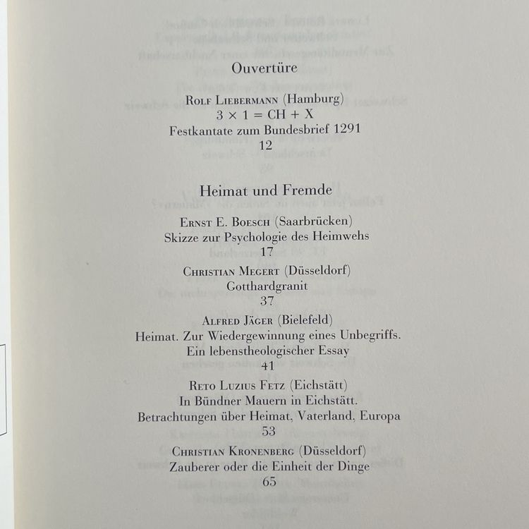 Grenz Erfahrungen Schweiz (Gebraucht) in Schwyz für CHF 3 – mit Lieferung auf Ricardo kaufen