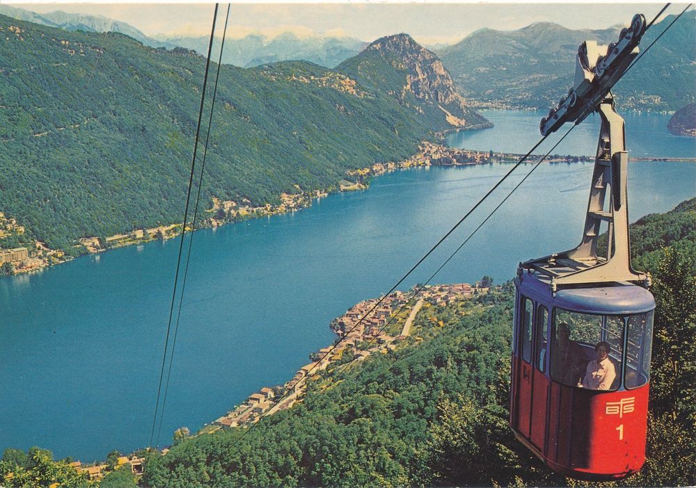 Luftseilbahn Funivia Brusino - Serpiano gel. 1983? (Gebraucht) in für ...