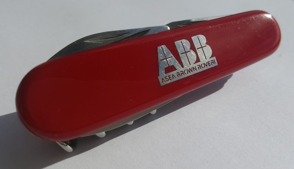 VICTORINOX ABB (ASEA BROWN BOVERI) Sackmesser (Neu (gemäss Beschreibung)) in Spiegel b.Bern für ...