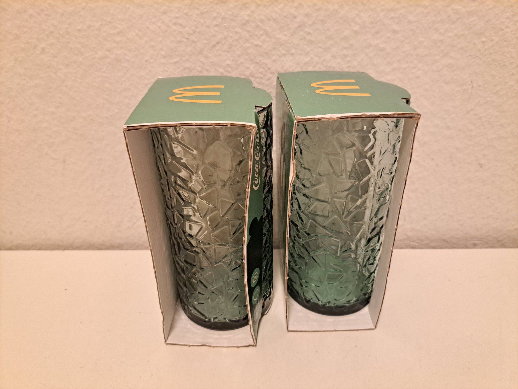 Coca-Cola Glas 2025 McDonald's, Sammlerstücke, 2 Stück (Neu und ...