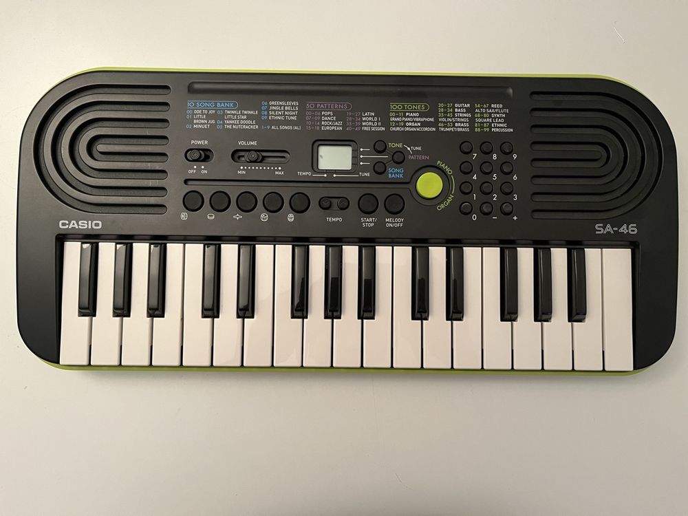 Casio SA-46 Keyboard für Kinder - Top Zustand! Super! (Gebraucht) in ...