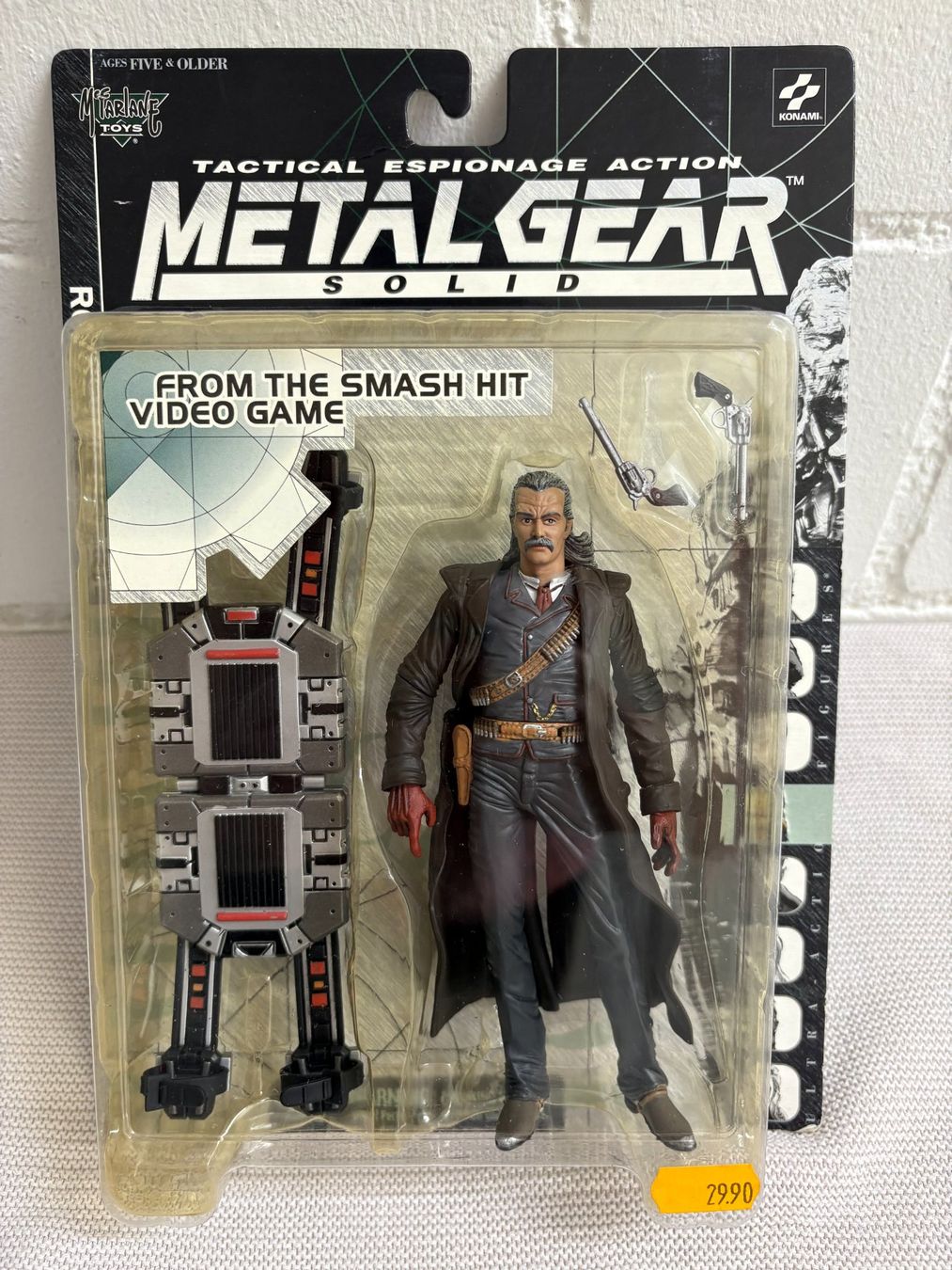 Metal Gear Solid Revolver Ocelot Action Figure, Vintage 1998 (Neu und ...