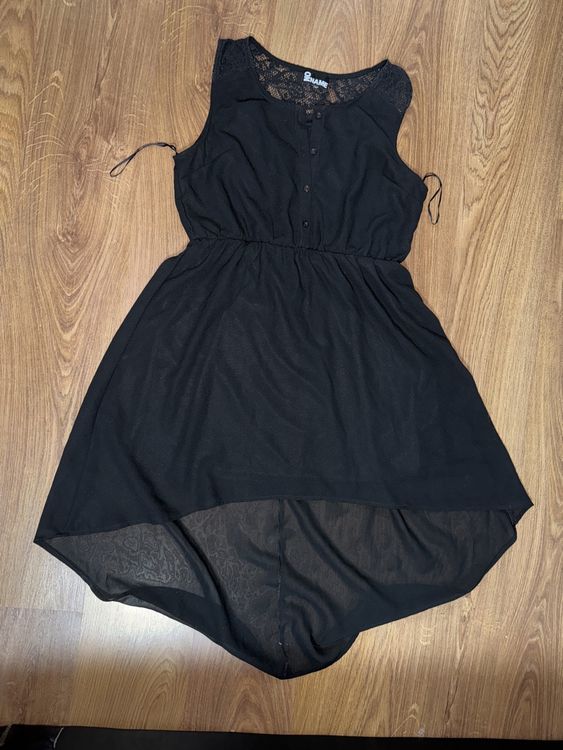 Schwarzes Sommerkleid mit Spitze Gr. M elegant (Gebraucht) in Balsthal für CHF 5 – mit Lieferung ...
