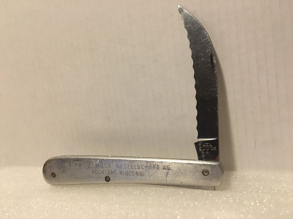 Victorinox - Bäckermesser - SCHWEIZ. MILCH-GESELLSCHAFT AG. (Gebraucht ...