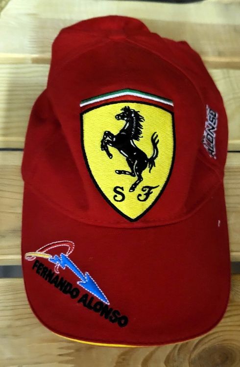 Ferrari ★ Original Cap ★ Kappe Mütze ★ Fernando Alonso (Neu (gemäss ...
