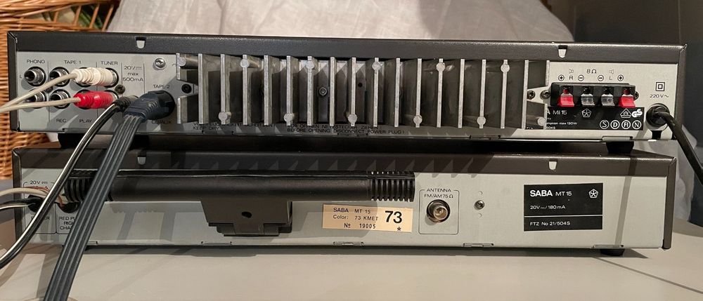 SABA Verstärker MI15 mit Tuner MT15 (Gebraucht) in St. Gallen für CHF ...