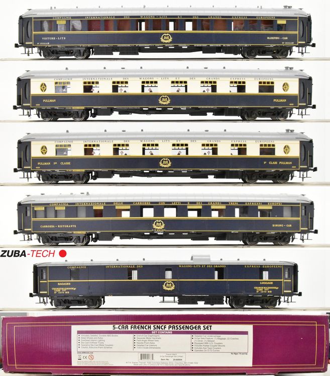 MTH 20-60004 Personenwagen-Set "Orient Express" SNCF 0 OVP (Gebraucht ...