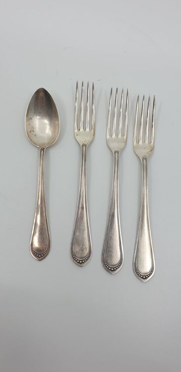 Silberbesteck Jezler Perlen Silber 800 | Kaufen auf Ricardo
