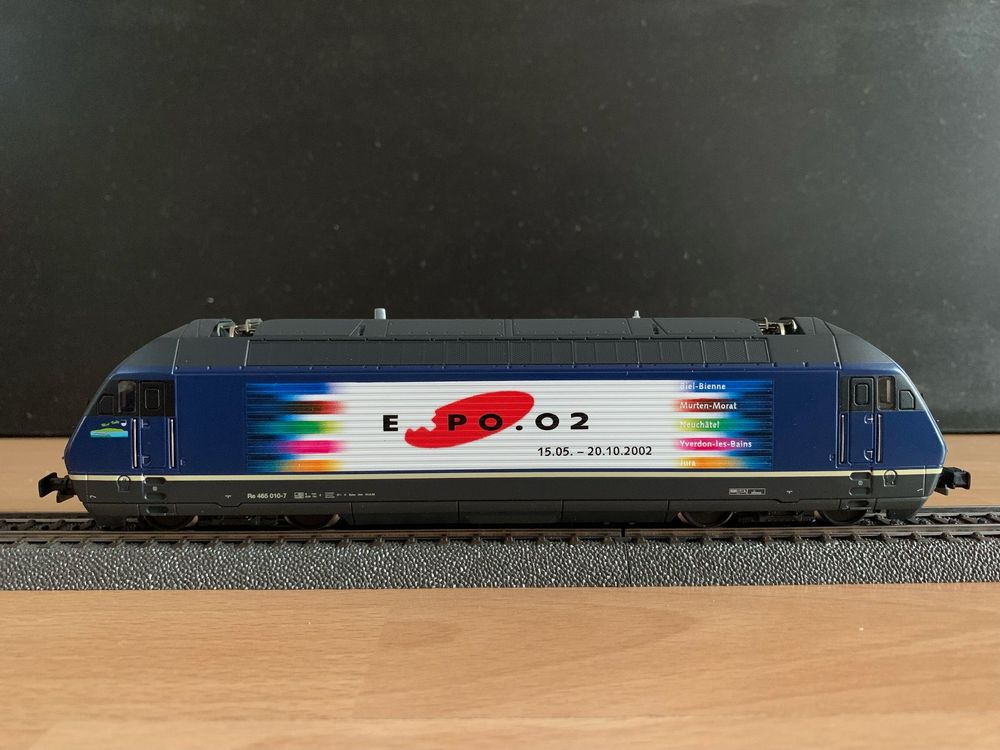 HAG Nr. 184 EXPO.02 Re 4/4 BLS Typ 465 in OVP (D'occasion) à Fribourg ...