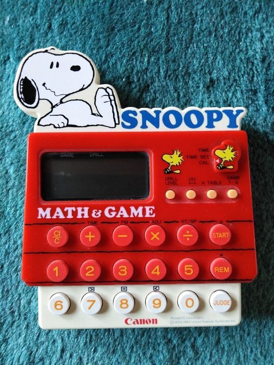 Snoopy Calculator und Math-Teacher (Gebraucht) in für CHF 22.9 – mit ...