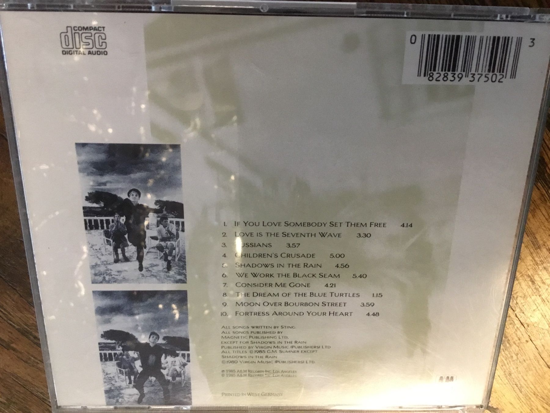 Sting - The Dream of the Blue Turtles - CD * (Gebraucht) in Thierachern ...