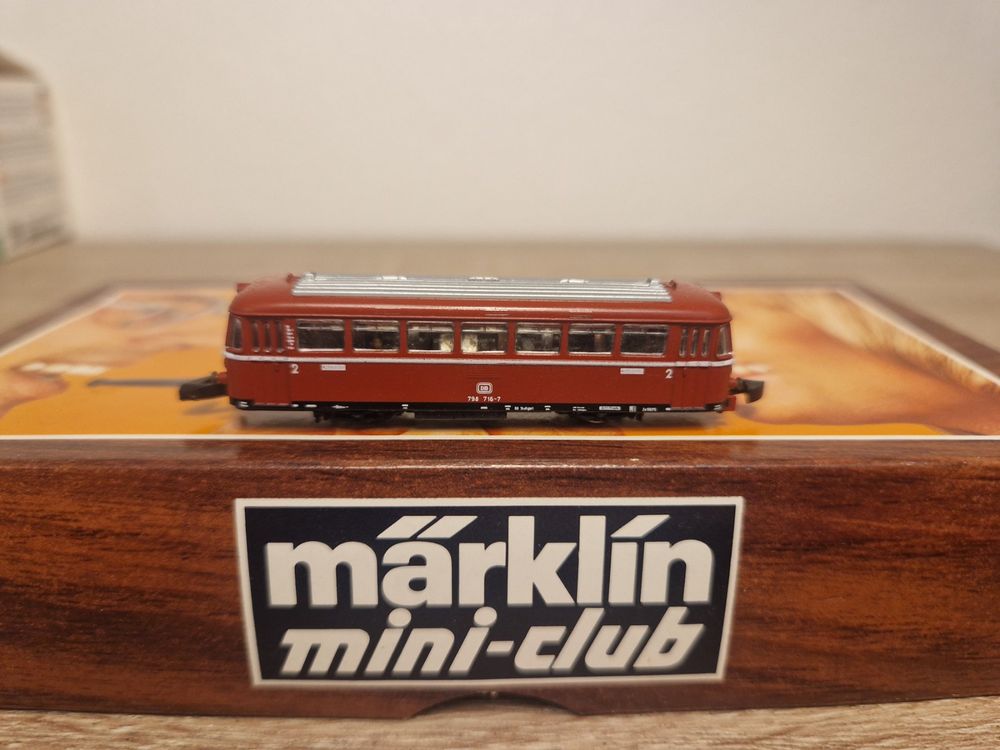 Märklin Z 8816 Schienenbus Lok DB (Gebraucht) in St-Aubin-Sauges für ...