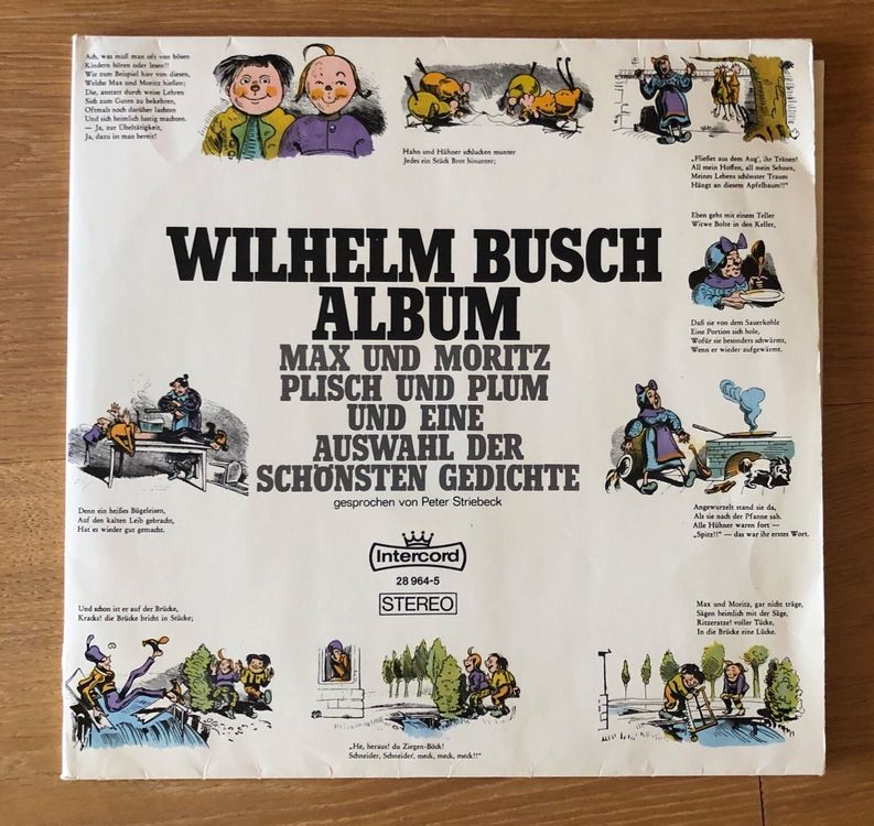 Wilhelm Busch Album Schallplatten (Gebraucht) in Teufen AR für CHF 10 ...