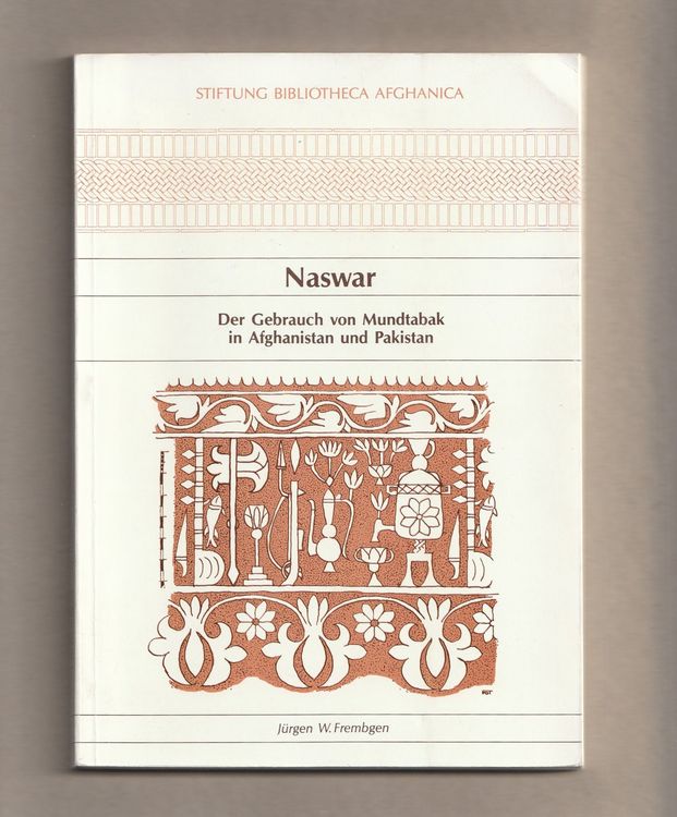 NASWAR - Gebrauch von Mundtabak in Afghanistan und Pakistan | Kaufen ...