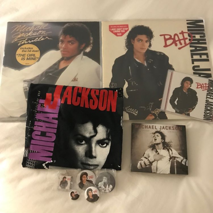 Michael Jackson original 1988 BAD TourShirt (Gr. L) Set (Gebraucht) in Zürich für CHF 69 – mit ...
