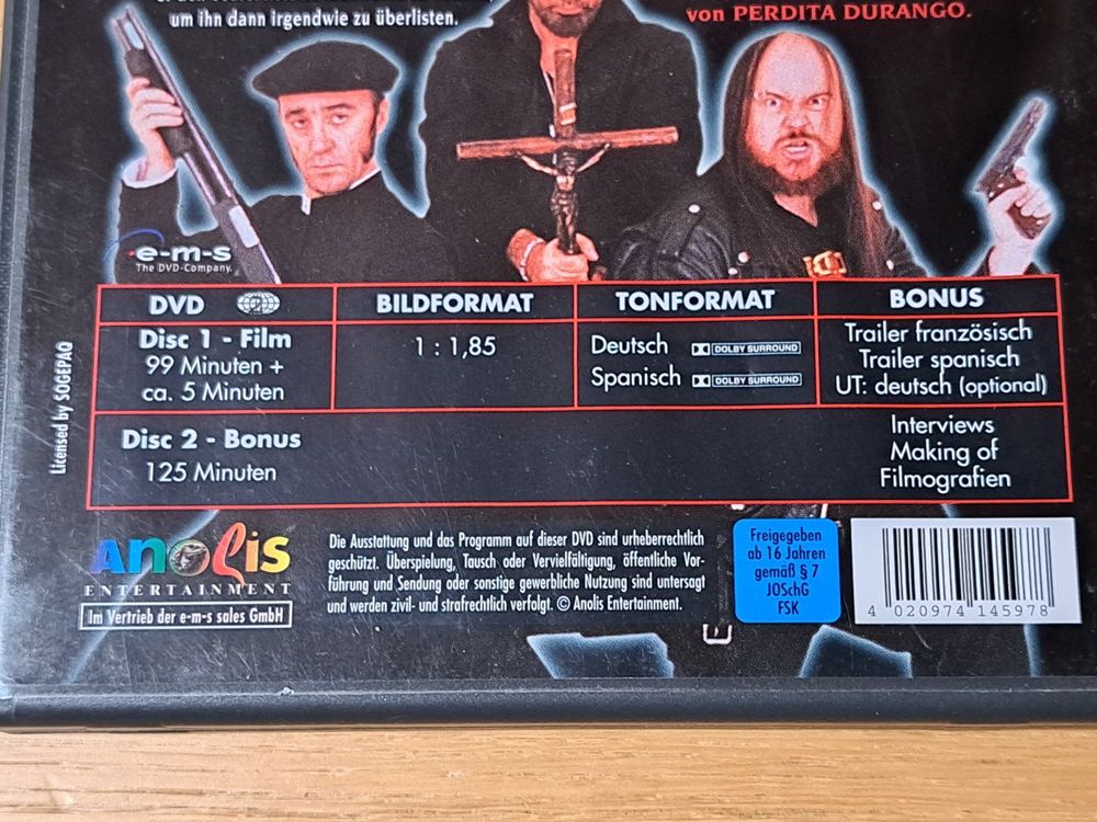 DVD El Dia De La Bestia, 2-Disc The Anolis Series Box 1995 (Neu (gemäss ...