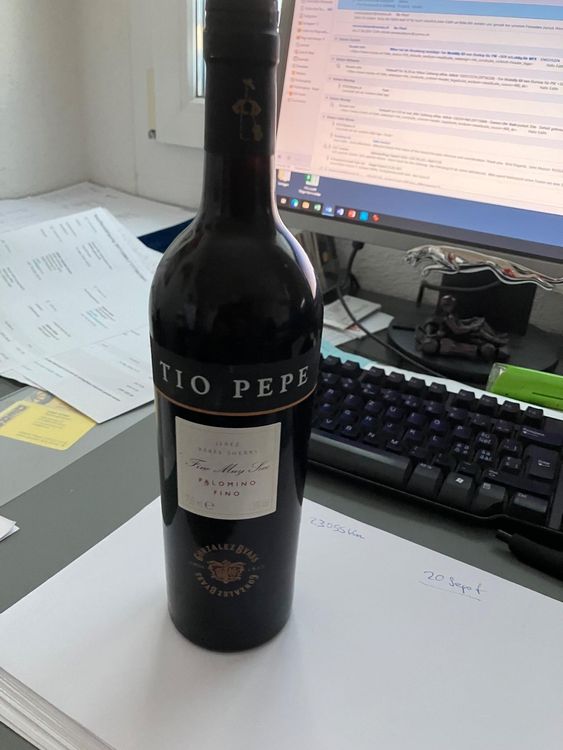 Tio Pepe Sherry Fino Muy Seco Jahrgang 2004 | Kaufen auf Ricardo