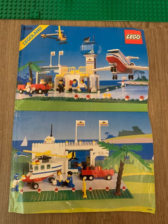 Vintage Lego Legoland 6396 + Anleitung Airport Flughafen | Kaufen auf ...