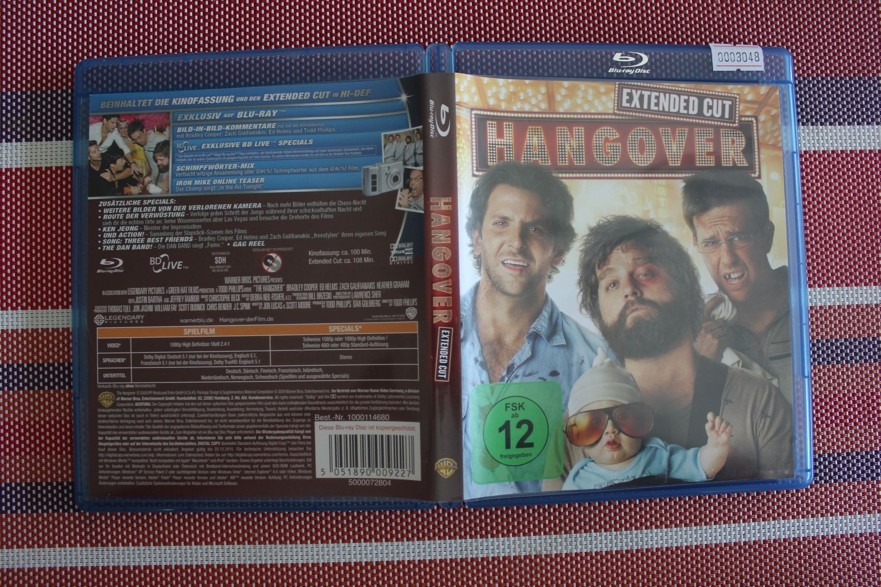 Hangover (Extended Cut) [Blu-ray] von Phillips, Todd | DVD | (Gebraucht) in Geroldswil für CHF 3 ...