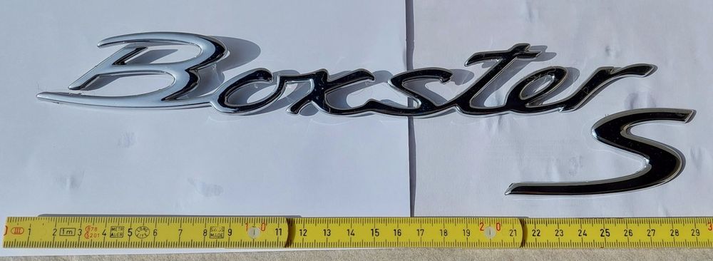 Logo chromé PORSCHE BOXSTER S (Gebraucht) in PERLY für CHF 5.6 – mit ...