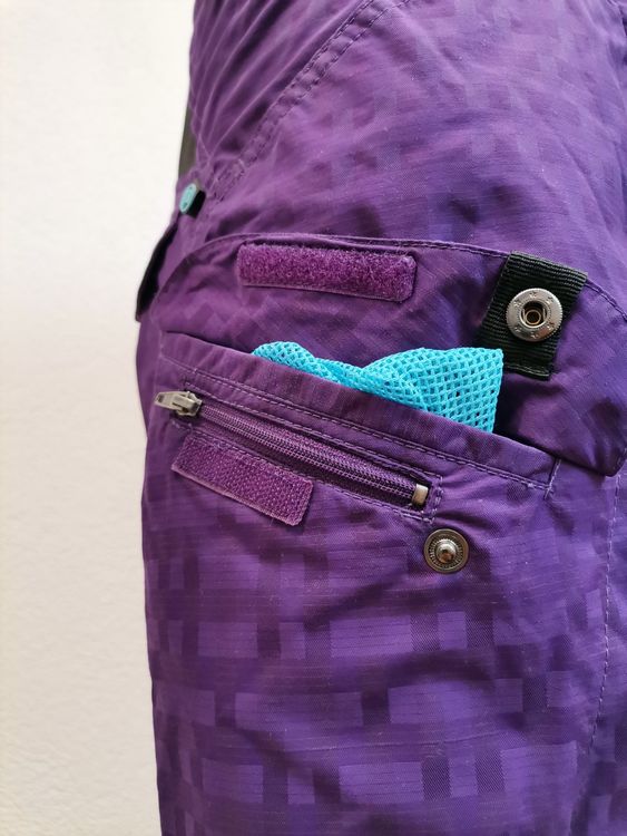 PLATZANGST Rabbit Mountain Bike Gravel Shorts Gr. XS violett (Gebraucht ...