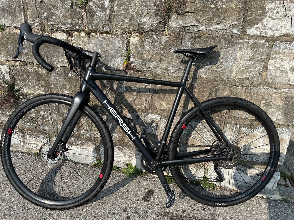 Gravel Bike Hersh, cambio GRX , M - 55cm , come nuova! (Gebraucht) in ...