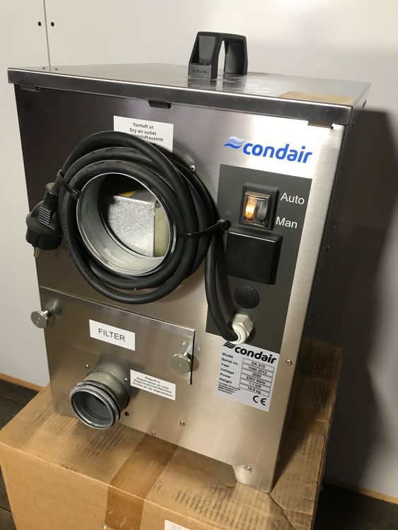 Neuer Adsorptions-Trockner Condair DA210 mit HMH Humidistat (Neu und ...
