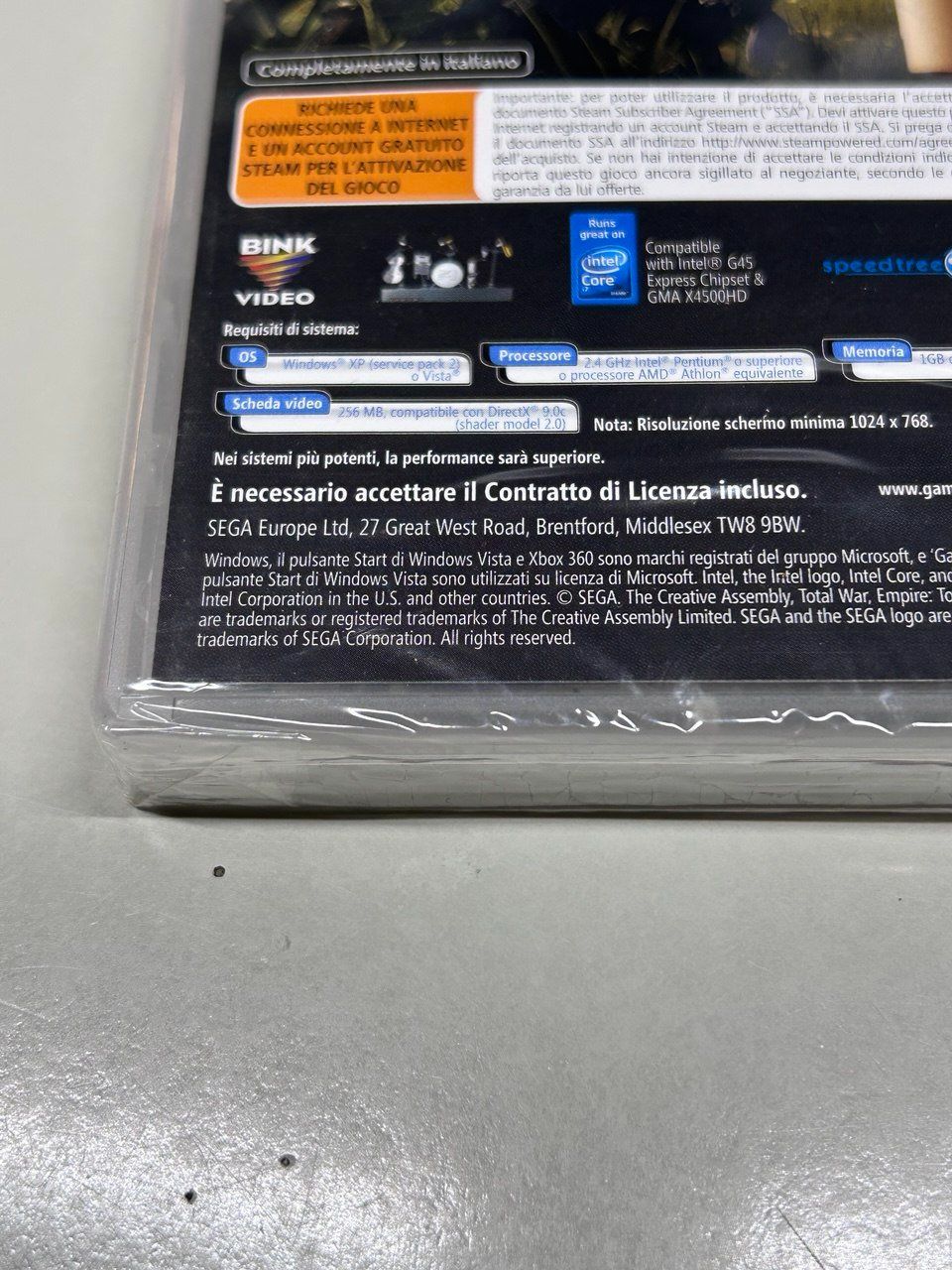 Empire: Total War - PC DVD-ROM (SEALED/ITA/PAL) (Nuovo e nell ...