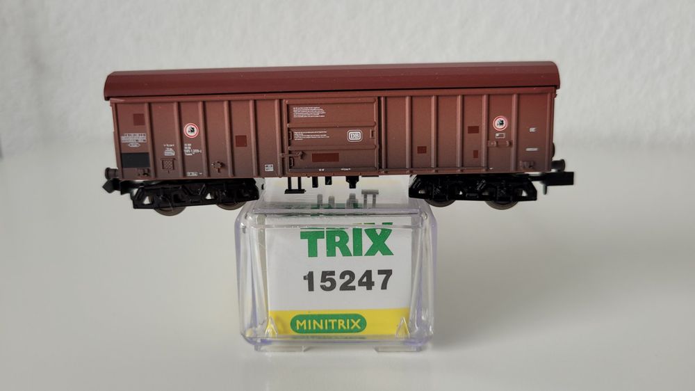 Taems Schwenkdachwagen - Minitrix 15247 (Gebraucht) in Wittenbach für ...