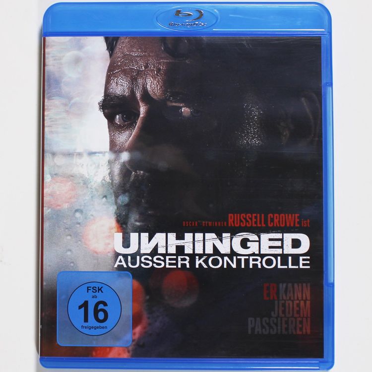 Blu-Ray UNHINGED - AUSSER KONTROLLE Russel Crowe (Neu (gemäss ...