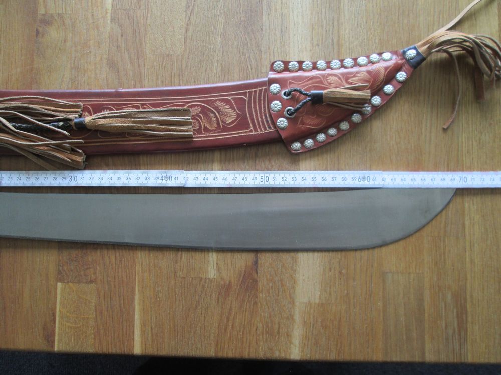 Orig. "MACHETE" m. Lederscheide, keinTouristen Ramsch, 73cm (Gebraucht ...