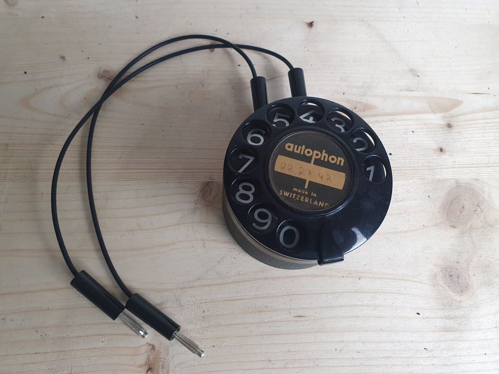 Autophon Wählscheibe - Testgerät für den Fernmeldetechniker | Kaufen ...