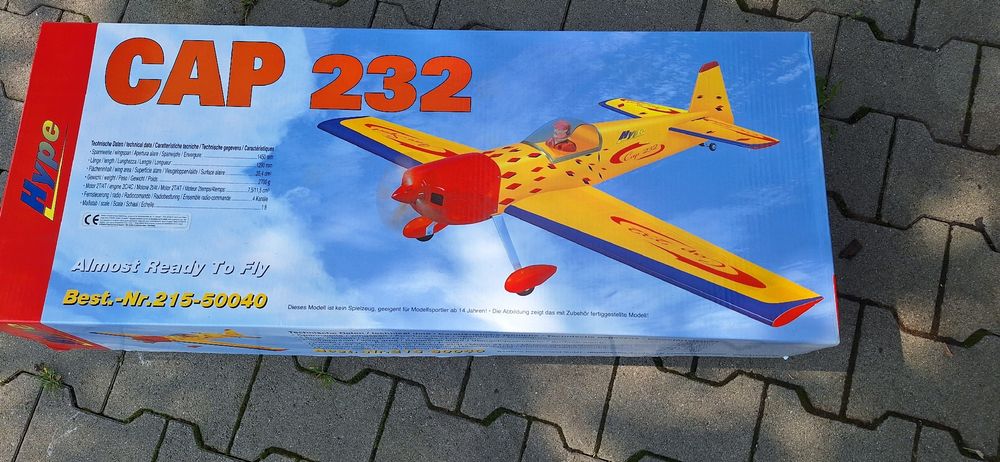 Hype CAP 232 Modellflugzeug, Neuwertig, Top Zustand! (Neu und originalverpackt) in brittnau für ...