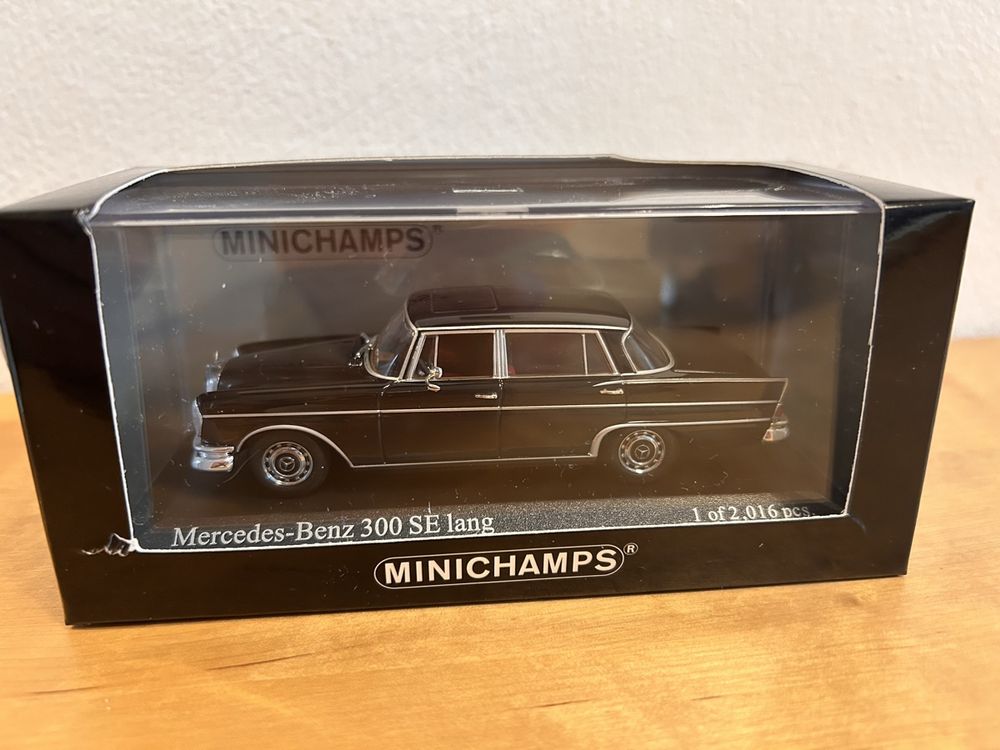 Mercedes-Benz 300 SE lang, 1:43, schwarz, OVP (Gebraucht) in Romanshorn ...