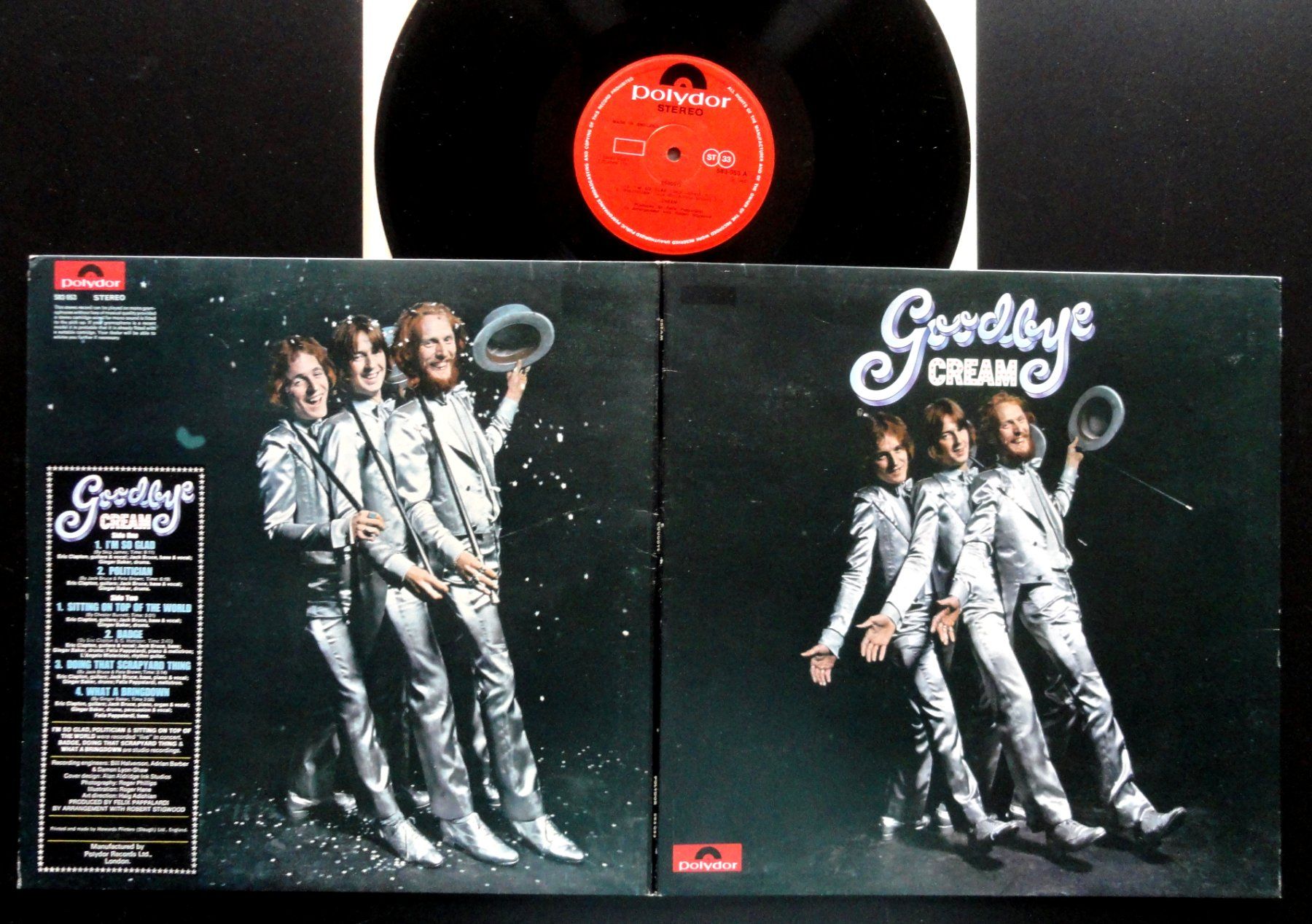 LP CREAM goodbye POLYDOR 583053 UK 1969 mint KULT BAND (Gebraucht) in ...