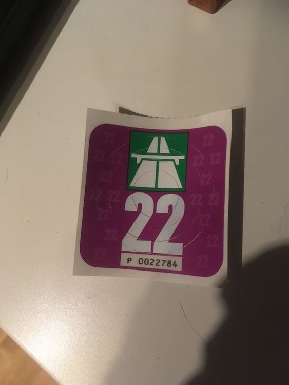 Schweizer Autobahn Vignette 2022 (Neu und originalverpackt) in Regensdorf für CHF 26 – mit ...