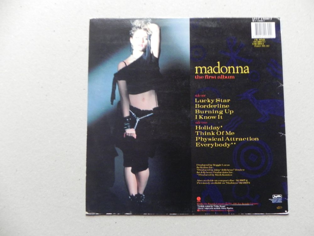 LP USA Pop Sängerin Madonna 1983 The First Album (Gebraucht) in Siebnen ...