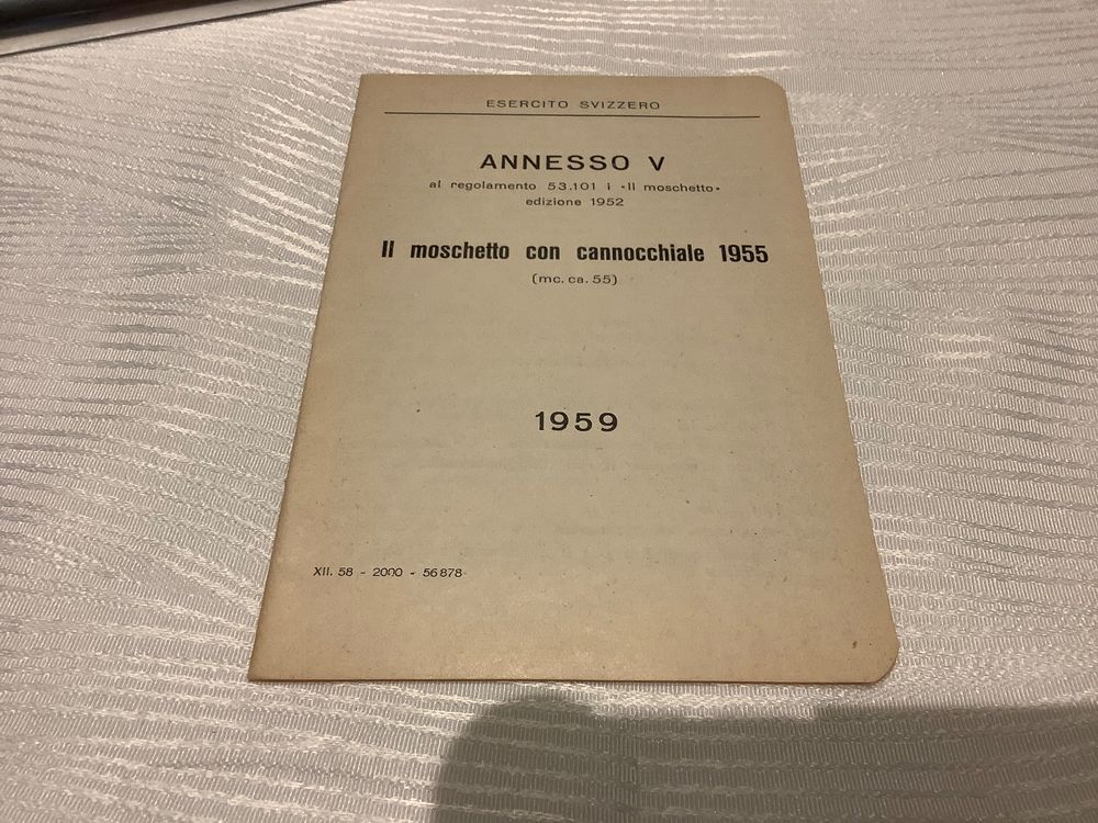 Il moschetto Annesso V (Gebraucht) in Massongex für CHF 22 – mit ...