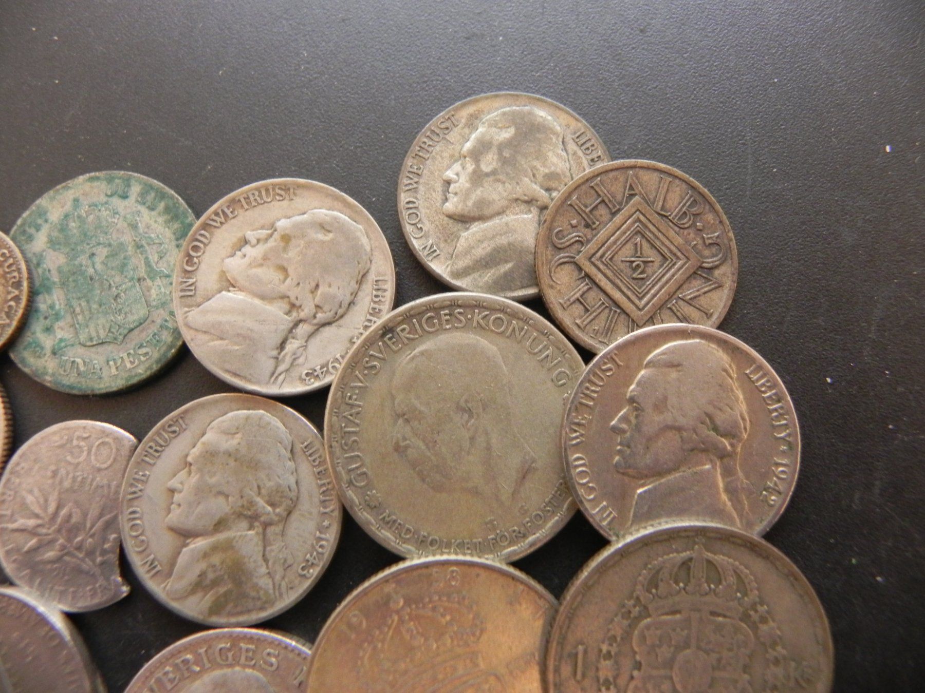 Grosses altes Silber Münzen Lot - Nettogewicht: 103 Gramm (Gebraucht ...