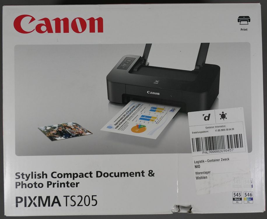 Canon Tintenstrahldrucker Pixma TS205 | Kaufen auf Ricardo