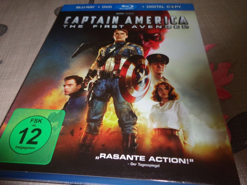 Captain America The First Avenger BLU-RAY (Gebraucht) in Olten für CHF 3.5 – mit Lieferung auf ...