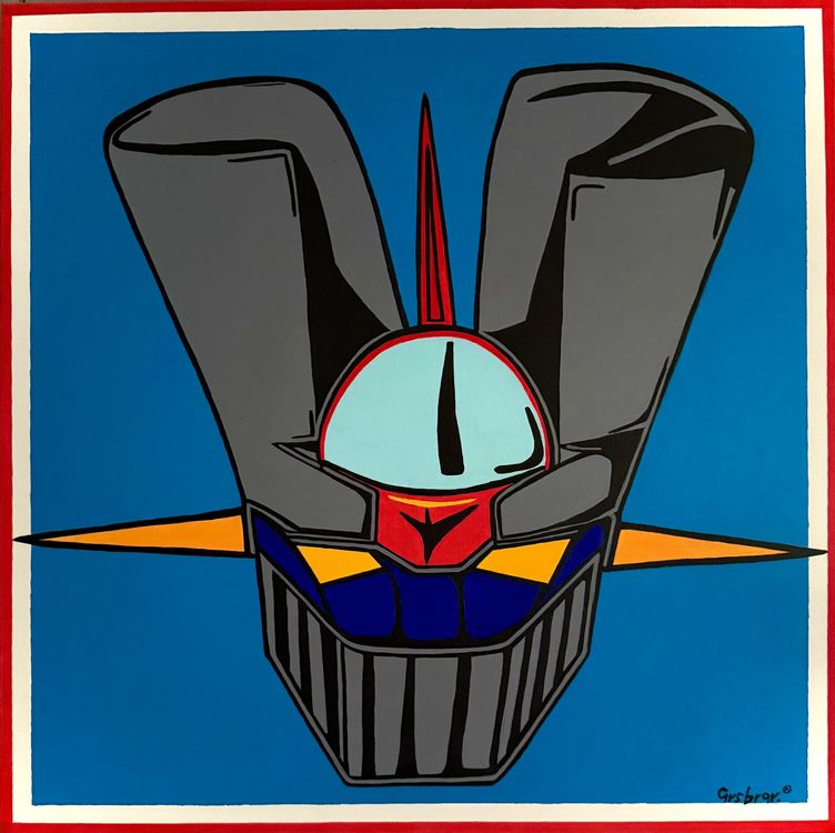 MAZINGA POP-ART KUNSTWERK GEMÄLDE BILD (Gebraucht) in Wallisellen für ...