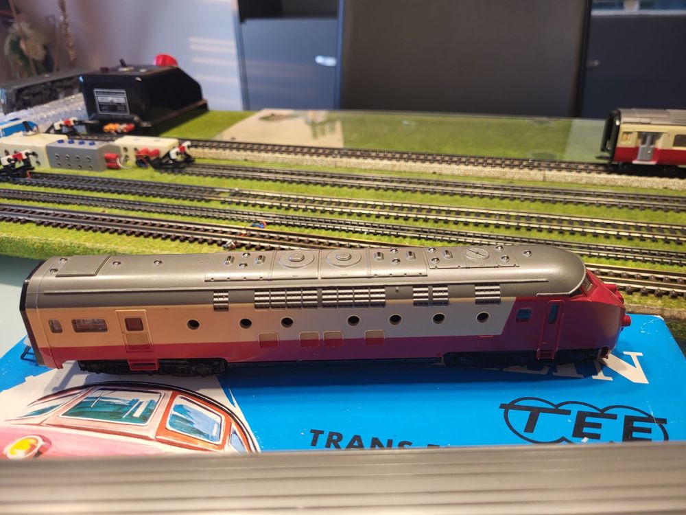 Märklin 3071 TEE RAM502 4teilig AC Analog Beleuchtet (Gebraucht) in ...