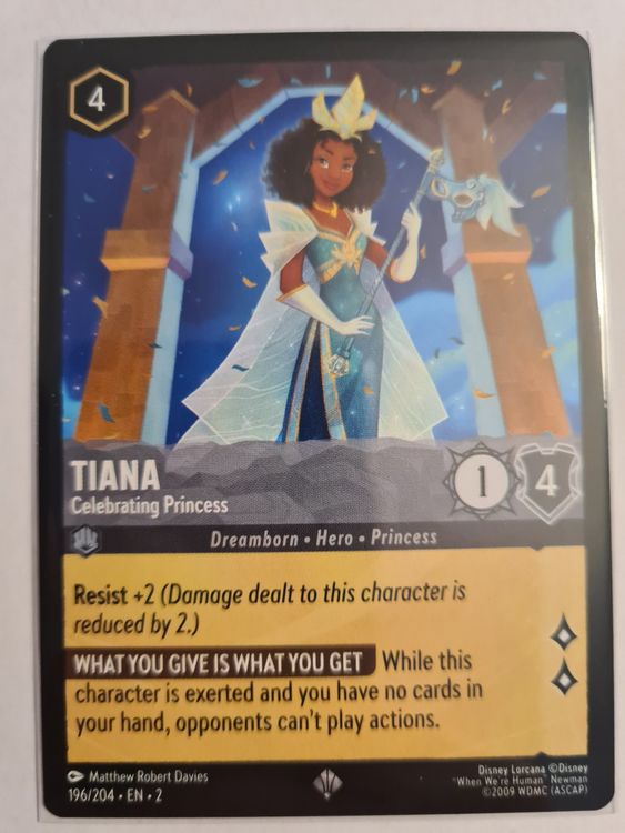 Lorcana, Tiana - Celebrating Princess, 196/204-EN-2 | Kaufen auf Ricardo