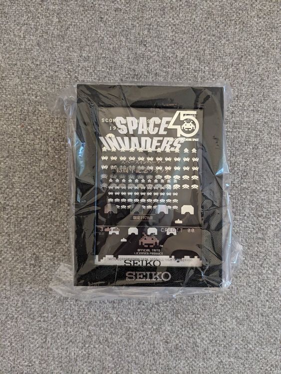 Seiko Space Invaders : Limited Edition Watch / Uhr (Neu und ...