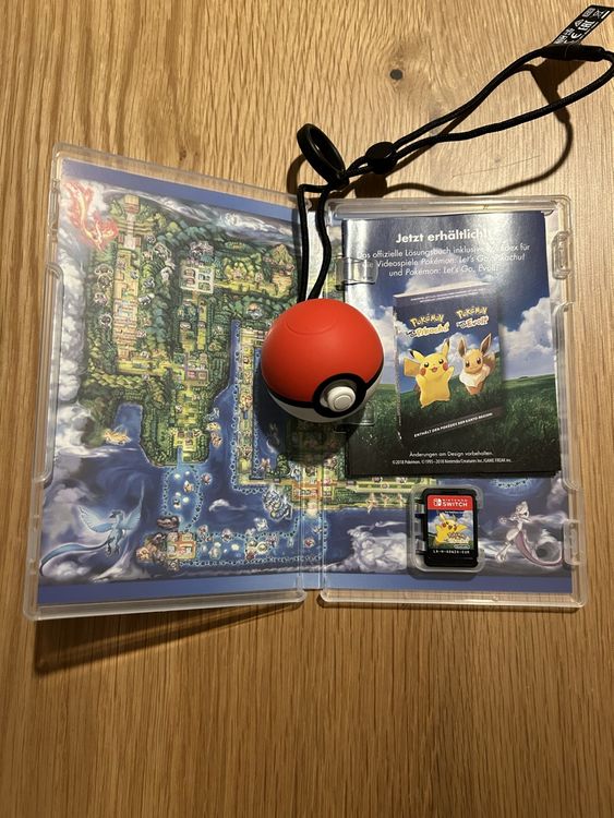 Nintendo Switch Pokemon let‘s go Pikachu mit Pokeball plus | Kaufen auf ...