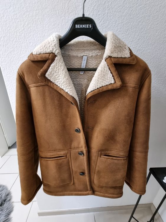 Wintermantel von Zara Men Gr S Wildlederoptik (Gebraucht) in ...